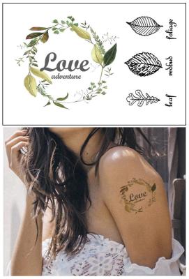 Cina Autoadesivi variopinti su ordine del tatuaggio del corpo, autoadesivi falsi del tatuaggio del fronte in vendita