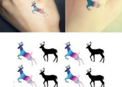 Cina Stampa permanente di colore pieno di body art di Tatoo dei semi artificiali non tossici degli autoadesivi in vendita