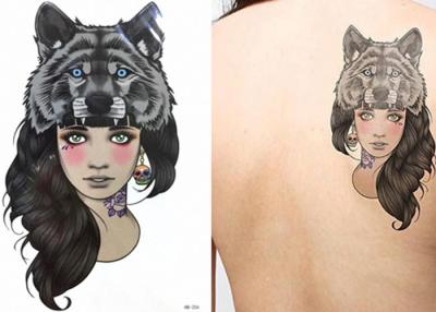 Cina Colore in bianco e nero autoadesivi americani del tatuaggio del fronte di corpo della bandiera di paese/della Germania in vendita