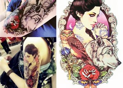 Cina Multi autoadesivi temporanei colorati del tatuaggio del corpo, tatuaggi falsi personali Stikers in vendita