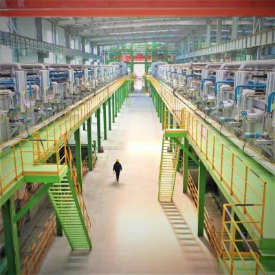 China Equipamento fabril automático da galvanização do mergulho quente para o metal de aço 1500mm do cargo da bobina da tira à venda