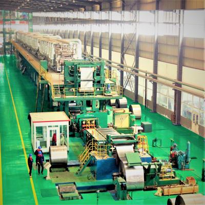 China linha uniforme do cgl da máquina da galvanização do mergulho quente do metal metalúrgico à venda