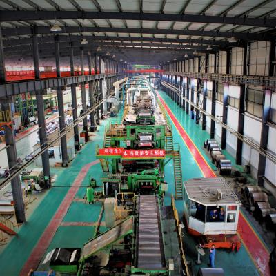 China Linha contínua planta da galvanização do mergulho quente da máquina para a tubulação à venda