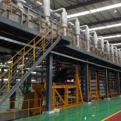 China Linha contínua de aço tira da galvanização dos Ss do metal do processo 0.12-0.8mm 600-1350mm à venda