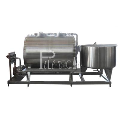 중국 1000L/H-3000L/H 완전한 혼합된 음료용 차 여지는 주스 사전 준비 라인 식물 시스템을 맛을 냈습니다 판매용