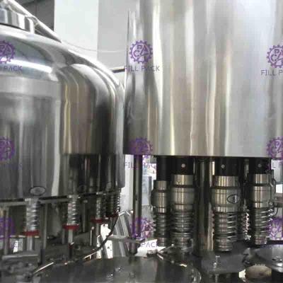 24 Heads PET Bottle Drinking Water Filling Plant With PLC Control