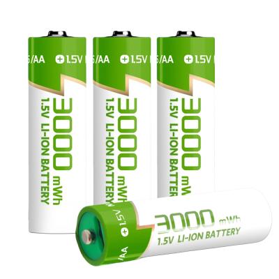 China AA rechargeable battery, 1.5V lithium battery, toy car remote control, mouse, brand new A-grade battery for sale