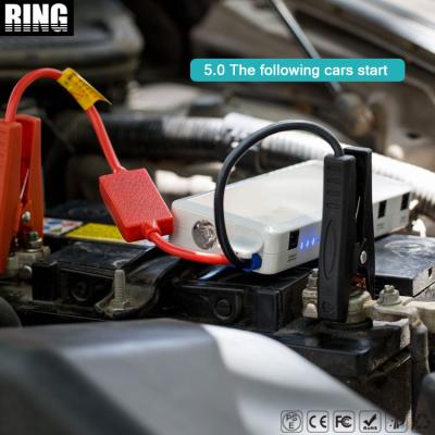 China accesorio auto del salto 12000mAh del arrancador LED del banco recargable del poder en venta