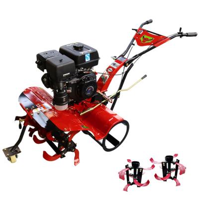 Cina Livello di sicurezza elevato Modello corto di manuale di avvio Tiller rotante per coltivazione a 4 km/h in vendita