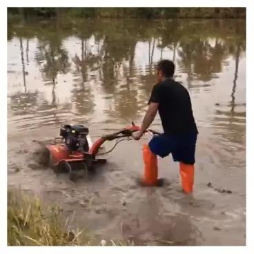 Cina Compatto Mini Garden Tiller e Cultivator per piccole aziende agricole a quattro ruote motrici in vendita