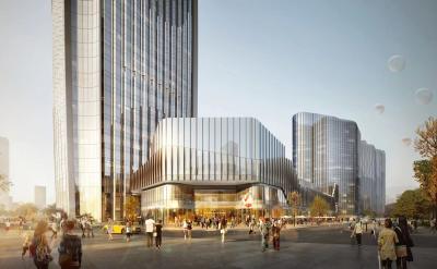 Cina Edifici in acciaio alti e innovativi Centro commerciale / Supermercato in vendita