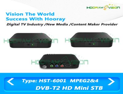 Cina Alta definizione del mini di H 264 del decoder STB decodificatore senza fili del ricevitore HDMI Mpeg2 video in vendita