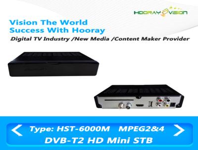 Cina Ricevitore terrestre di Digital di HD del MPEG 4 CAS DVB del decoder pieno del T2 con Smart Card in vendita