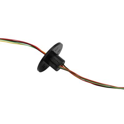 China 6 Circuit Mini Slip Ring 2A 240V Gold Contacts for Remote Control for sale