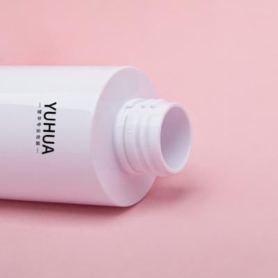 China 150ml Plastic Packaging Bottles Frosted Clear Customized Color With Alu Golden Cap for sale