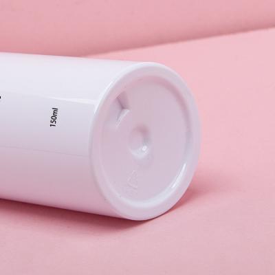 China 150ml Plastic Packaging Bottles Frosted Clear Customized Color With Alu Golden Cap for sale