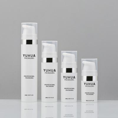 中国 カスタマイズされたロゴの円形5ml 10ml 15ml 25mlの真空のプラスチックびん 販売のため