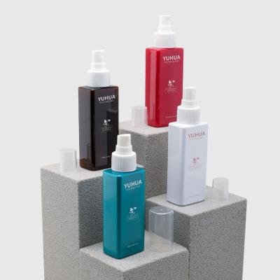 Cina Placchi la bottiglia quadrata dell'ANIMALE DOMESTICO 100ml con lo spruzzatore della pompa in vendita