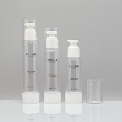 Cina bottiglia dello spruzzo della pompa di 15ml 30ml 80ml Aairless per il liquido di cura personale in vendita