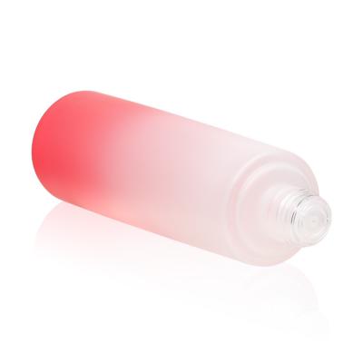 Cina Su misura imbiancando il vetro della lozione dell'essenza imbottiglia la pendenza 120ml rossa in vendita