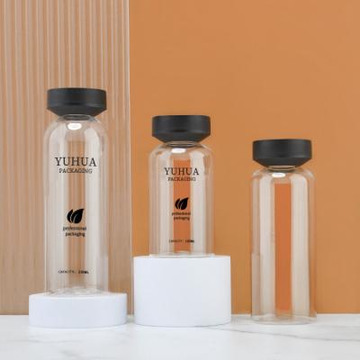 Cina Bottiglia di plastica della lozione dell'ANIMALE DOMESTICO leggero intorno a forma inferiore 8.45oz in vendita