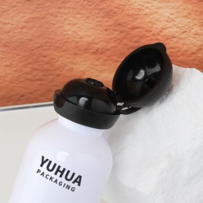 Cina Bottiglie di imballaggio in plastica da 50 ml a 60 ml con flacone cosmetico a chiusura a tappo flessibile in vendita