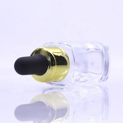 China Van het het Serumdruppelbuisje van de huidzorg de Flessen Lege Vierkante 20ml ontruimen Kleur Te koop