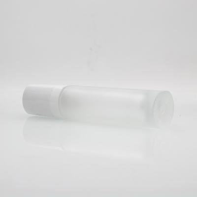 Cina Bottiglia liquida 35ml su ordinazione vuoto del fondamento della chiara della pompa lozione di vetro con la copertura in vendita