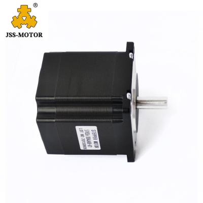 China 86HS65-3004 bipolaire Cnc Stepper Motor Nema 34 3A 2.8nm 28Kg Cm 4 Draden 65mm Kromme Te koop