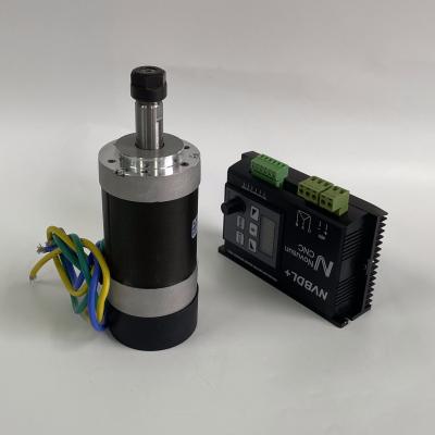 China 0.5 Kw 500w Cnc Spindle Motor Mini 12000RPM 500W 48VDC Spindle Motor With Er11 Chuck for sale