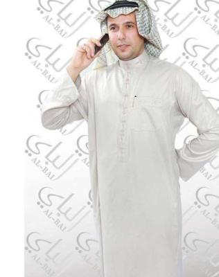 Chine Vêtement arabe islamique en polyester ignifuge à vendre