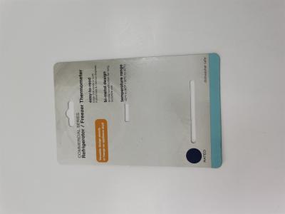 China My Own Design Foil Hot Stamping Blister Insertar tarjeta para papel de impresión electrónica en venta