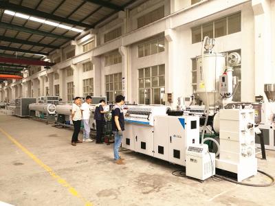 Cina Macchina dell'estrusione della vite del doppio della macchina dell'estrusione del tubo di PA dell'unità di elaborazione della plastica in vendita