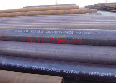 Κίνα 2.3150mm ενωμένη στενά ΒΑΡΟΣ στερεά δομή σωλήνων LSAW Incoloy σύμφωνα με τα πρότυπα API 2B προς πώληση