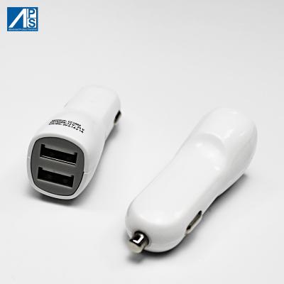 Китай переходник автомобиля обязанности USB заряжателя телефона быстрого автомобиля 12W 5V 2.4A двойной быстрый продается