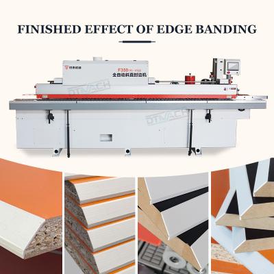 pre milling fully automatic inclined oblique straight edge banding machine edge