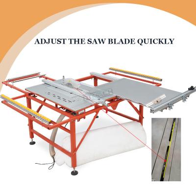 DTMACH high precision multifunction wood cutting machine sliding table saw