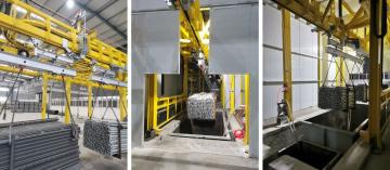 Fully Automatic Coating Machine Wet Painting Liquid Painting Line for Structural Parts