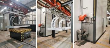 Professional Liquid Spray Wet Painting Line with Conveyor System Equipment for Forging