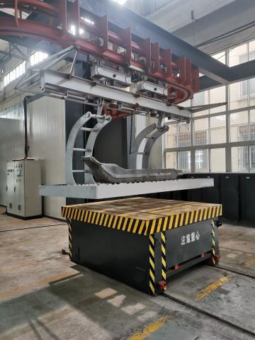 High Quality Overhead P&F Conveyor System for Heavy Machinery Structural Parts