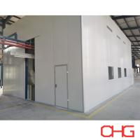 Quality Industrial Powder Coating Booth Stainless Steel PP Carbon Steel Powder Paint Booth for sale