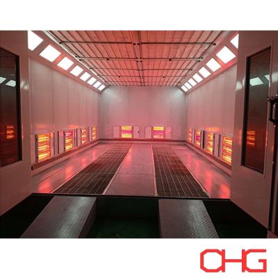 China Customized Automotive Spray Paint Booth/Baking Room Cabin for Automative/Furniture for sale