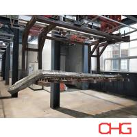 Quality Overhead Power And Free Conveyor System For Heavy Machinery Structural Parts for sale