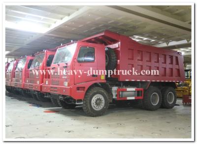 Cina l'autocarro con cassone ribaltabile di estrazione mineraria 6x4 con la carrozza di HW7D e rinforza l'iso della struttura/ccc approvati in vendita