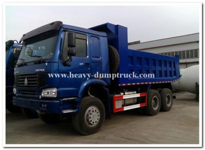 Cina Sinotruk 6X4 Euro2 fuori dall'autocarro con cassone ribaltabile della strada/autocarro con cassone ribaltabile con rinforza il colore del blu del paraurti in vendita