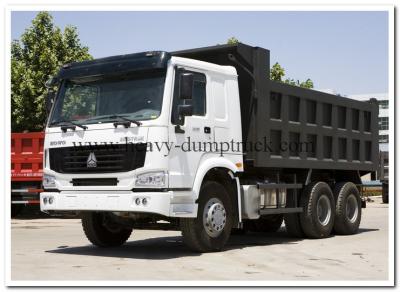 Cina Autocarro con cassone ribaltabile di trasporto di carbone del carraio di HOWO 10 30 tonnellate di 290hp con colore di bianco di CA in vendita