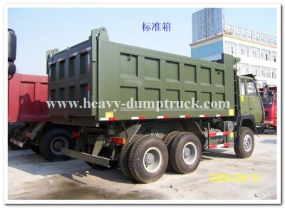 Cina Tipo popolare carico differente di colore di Sinotruk Howo e del corpo dell'autocarro con cassone ribaltabile per facoltativo in vendita