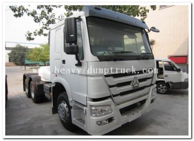 中国 6x4 420 馬力索引車のトラック、howo のトラクターのトラックの標準の小屋 販売のため