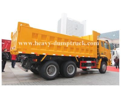 中国 CNTCN HAOHAN 6X4 のダンプカー トラック/ダンプ トラックの黄色 336hp は燃料消費料量を下げます 販売のため