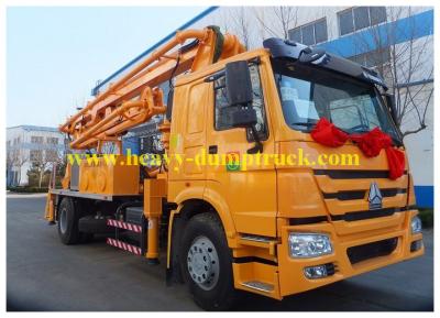 Cina Il superiore del camion della pompa per calcestruzzo di Sinotruk 24 metri con il camion del telaio di HOWO ha montato la pompa in vendita